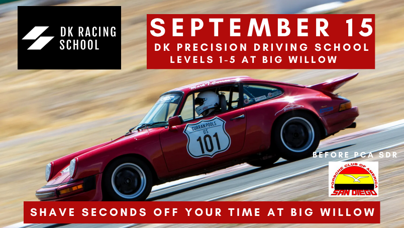 DK Precision Driving School September 15, 2023 | DK Racing School @ Willow Springs International ...