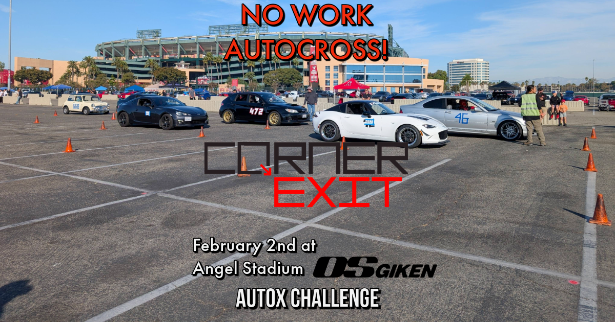 February Angel Stadium Autocross Challenge | Corner Exit @ Angel Stadium