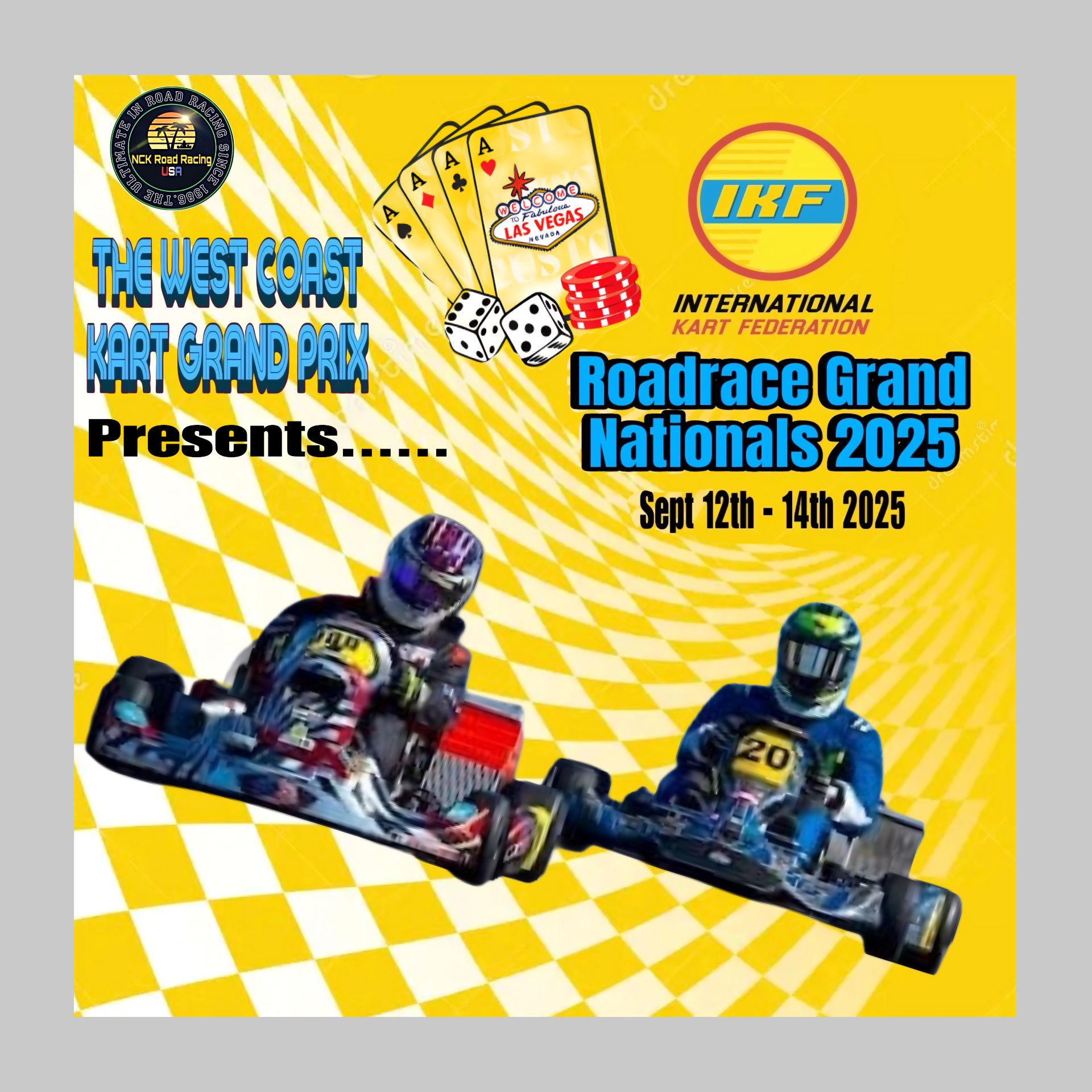NCK - The West Coast Kart Grand Prix 2025 @ Las Vegas Motor Speedway ...