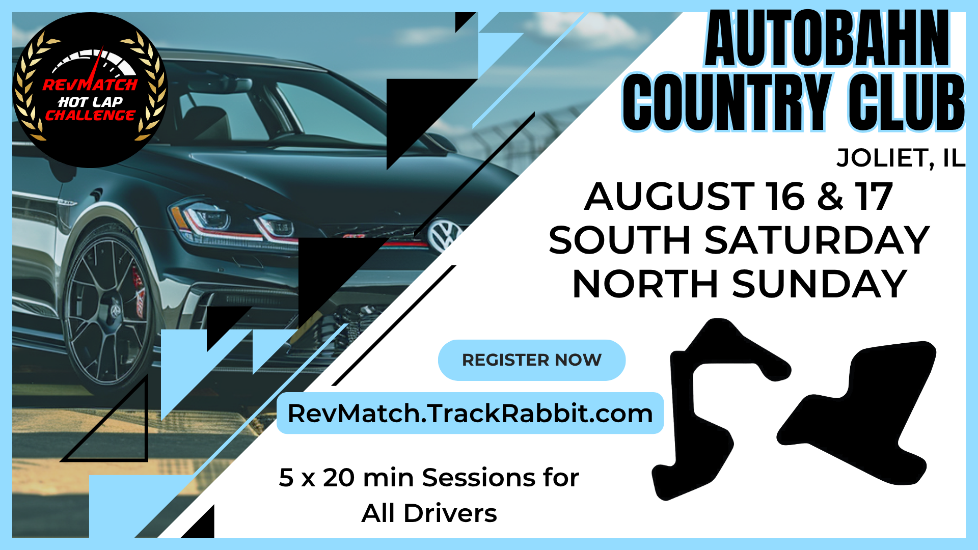 RevMatch @ Autobahn August 16th + 17th | RevMatch Track Days @ Autobahn ...