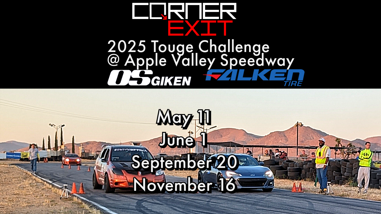 May AVS Touge Challenge Rd1 | Corner Exit @ Apple Valley Speedway